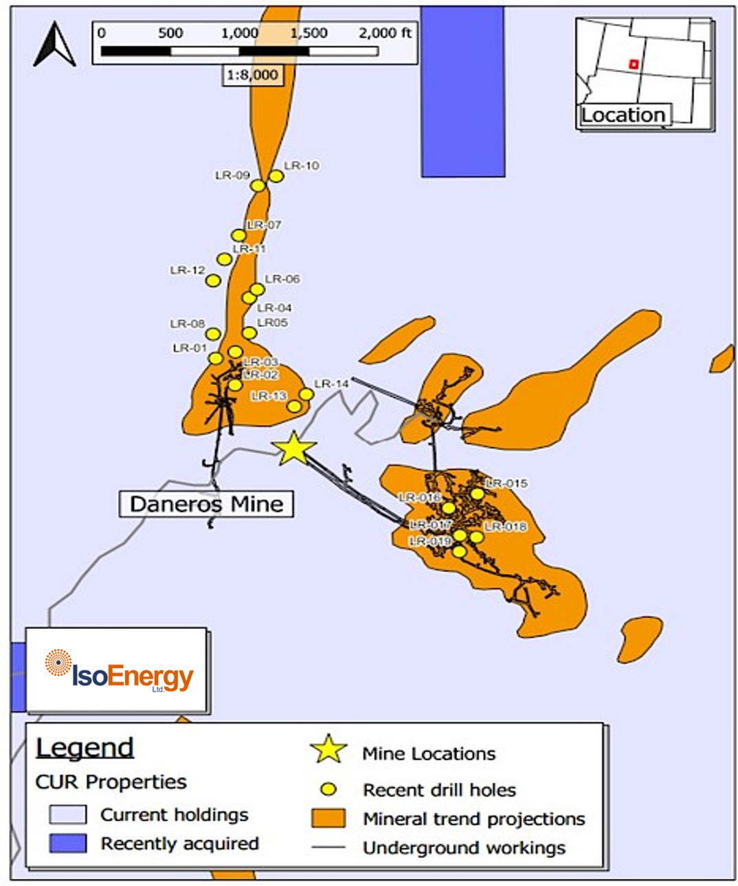 IsoEnergy Limited. | Daneros Mine